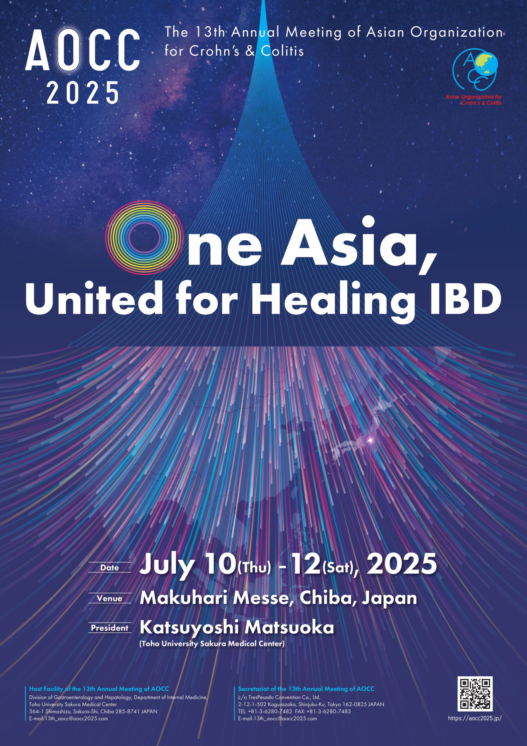 The 13th Annual Meeting of Asian organization for Crohn’s & Colitis (AOCC) 2025 – pbpgigastro.com