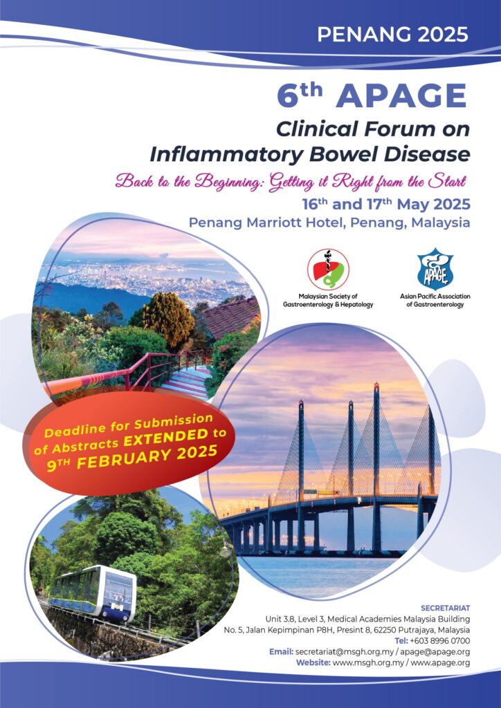 APAGE Clinical Forum on Inflammatory Bowel Disease (IBD) – pbpgigastro.com