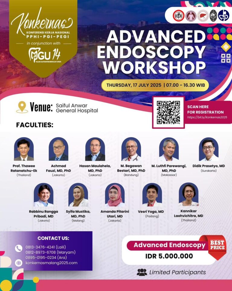 Advanced Endoscopy Workshop – National Working Conference of PPHI–PGI ...